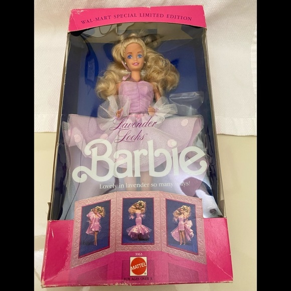 Mattel | Toys | Barbie Lavender Locks Doll 989 Dress Skirt Gloves Shoes ...